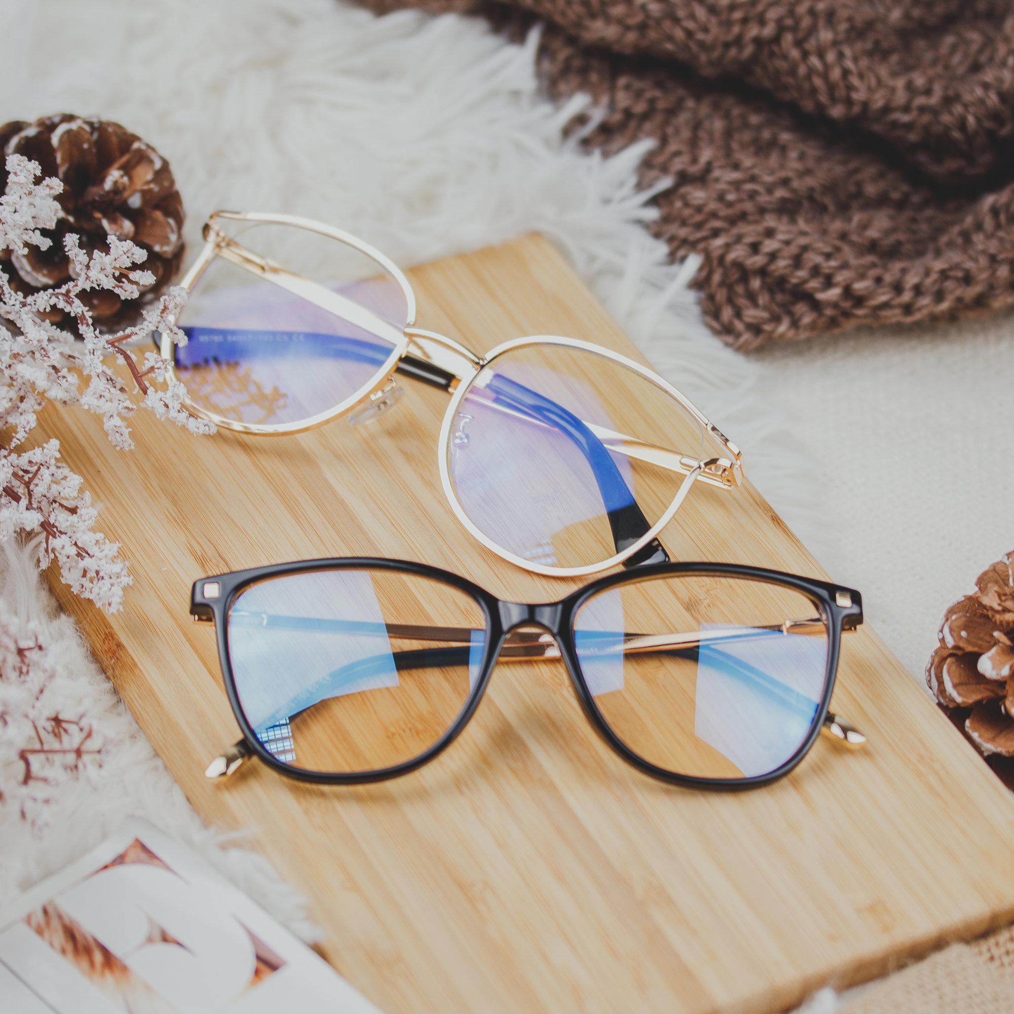 OKULARY damskie ZERÓWKI czarne NERDY złote KUJONKI | CRYSTALOVE.PL OKULARY damskie ZERÓWKI czarne NERDY złote KUJONKI | CRYSTALOVE.PL
